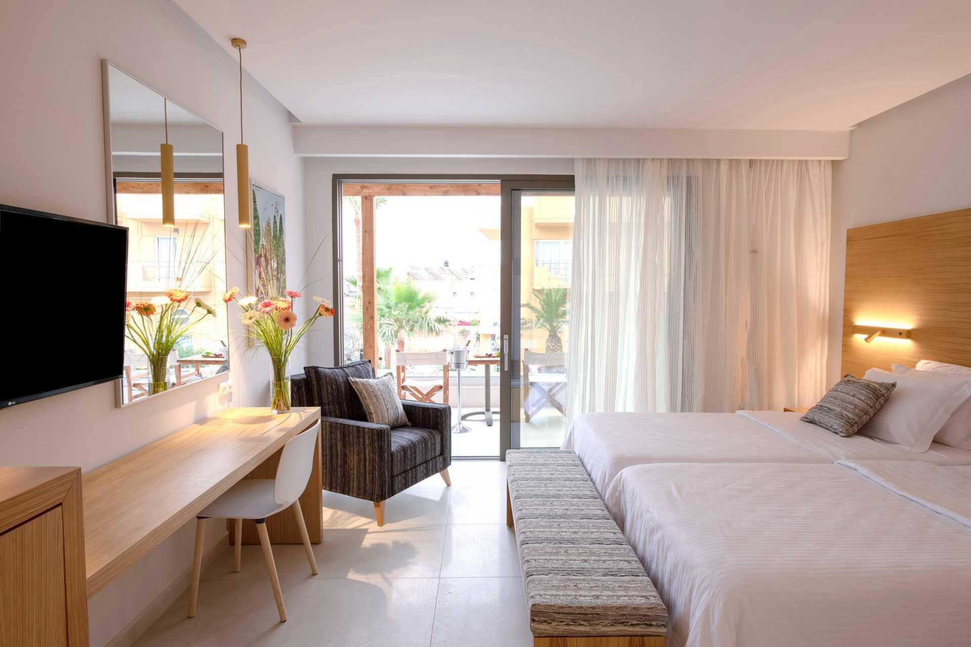 High Beach White | Hotellrom Hersonissos, Stalis & Malia | Apollo Reiser